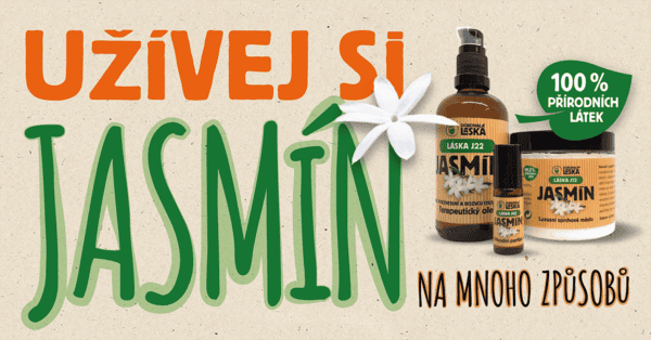 Jasmín – čistě přírodní parfém | Dokonalá Láska